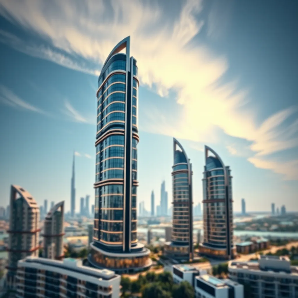 The Executive Towers: A Visual Journey of Architectural Splendor